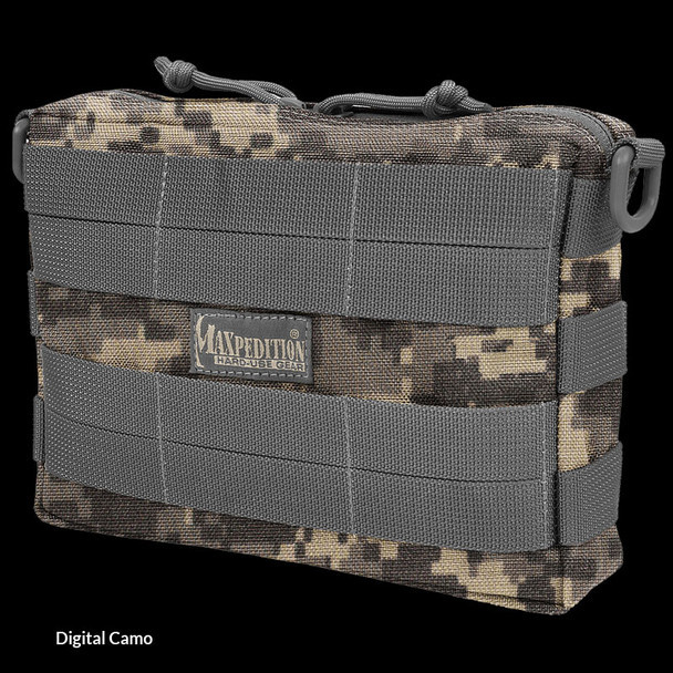 Maxpedition TacTile Pocket Large – ACU Digital Camo Low-Profile MOLLE Pouch