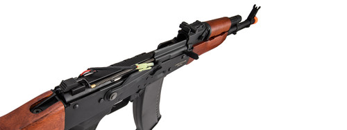 Lancer Tactical AK Series AK-74N AEG Airsoft Rifle – Real Wood ...