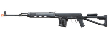 LCT Airsoft SVDS AEG Sniper Rifle - Black | Precision & Power for ...