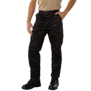 Black Tactical BDU Pants - The Survival Mode