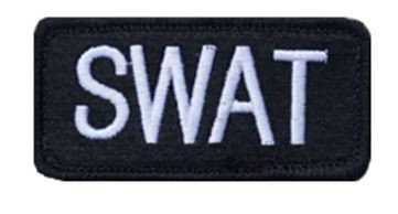 TROOPER SWAT Patch Small - High-Quality Tactical Identification Patch