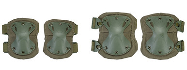 LANCER TACTICAL Quick-Release Knee & Elbow Pad Set - Essential ...