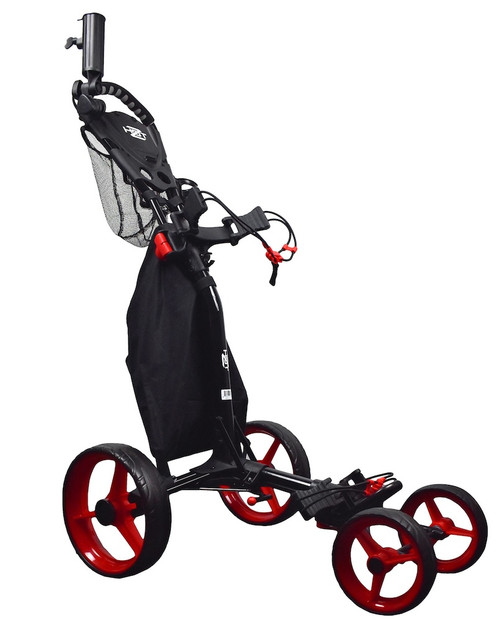 4-Wheel Push Cart Black
