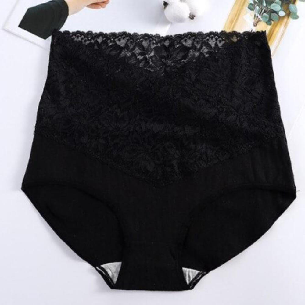 High Waist Lace Knickers