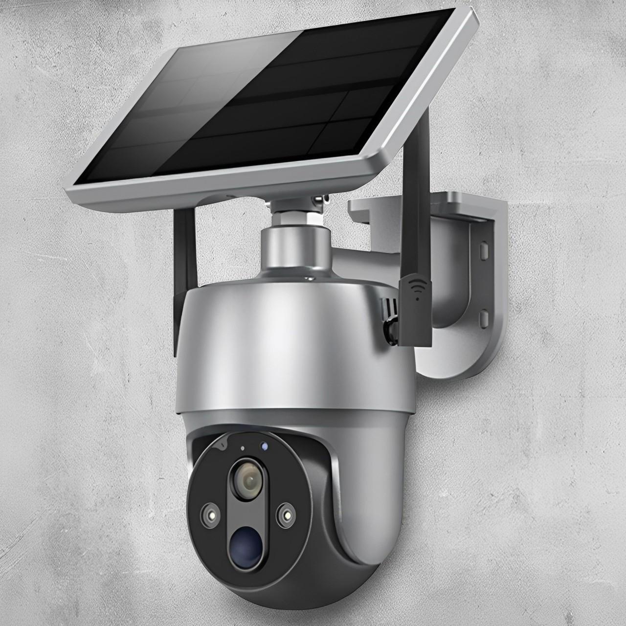 Autonomous Solar-Powered Outdoor Surveillance Camera