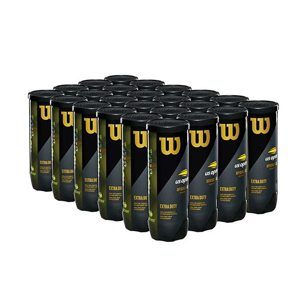 Wilson US Open Extra Duty Tennis Balls (Case 24x) | Fromuth Racquet Sports