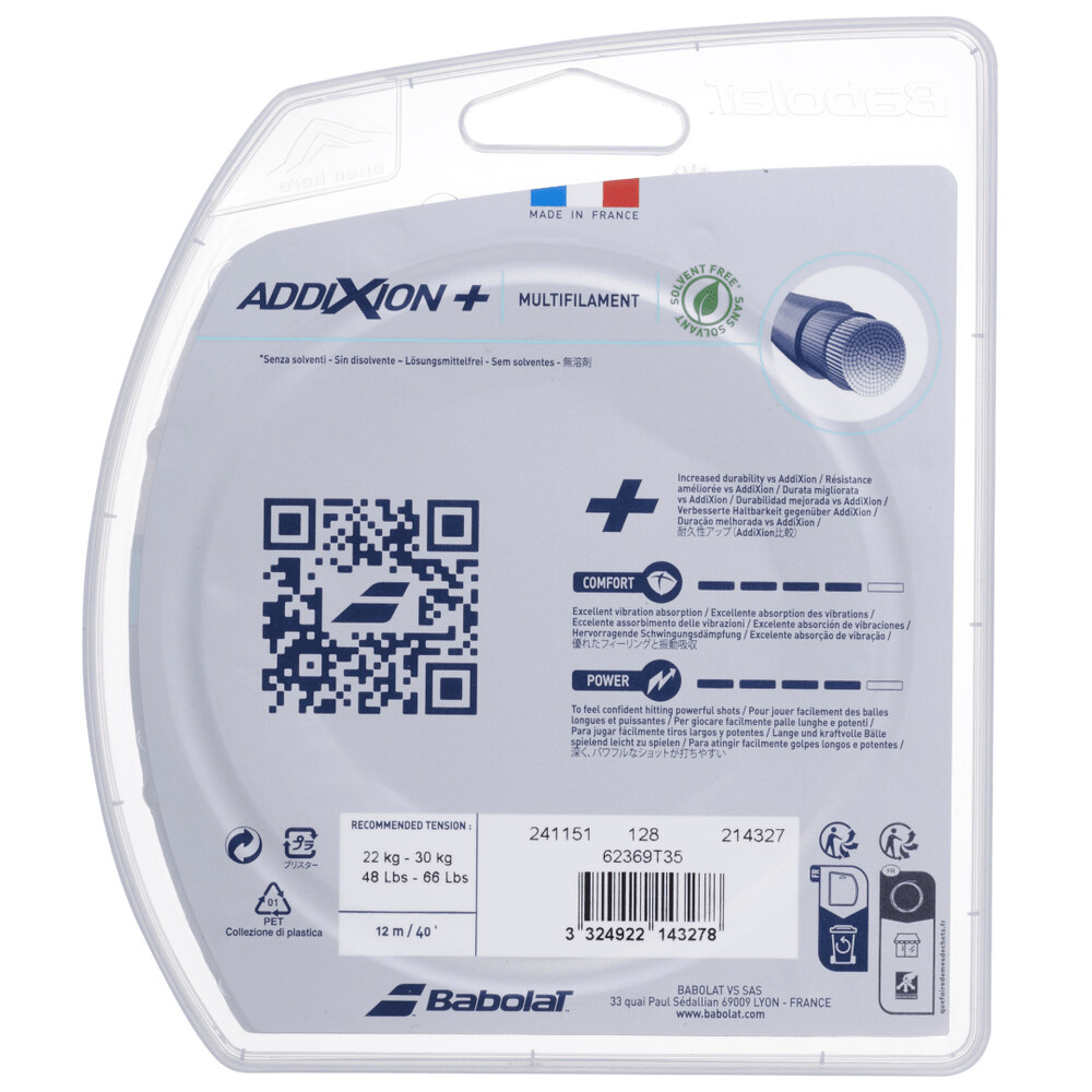 Babolat Addixion + | Fromuth Racquet Sports