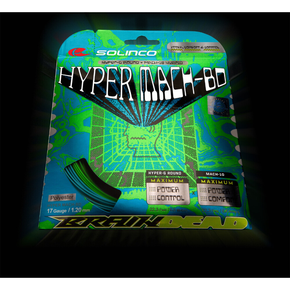 Solinco Hyper Mach-BD Hybrid 17g | Fromuth Racquet Sports