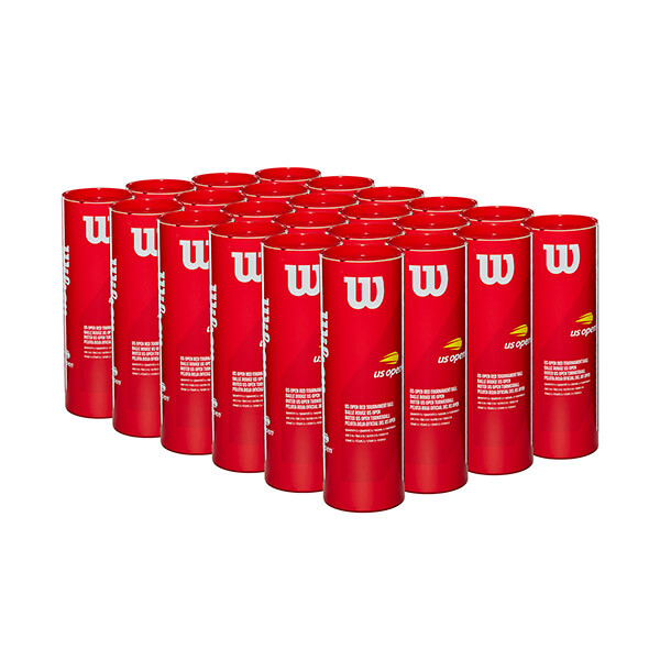 Wilson US Open Tournament Red Tennis Balls (Case 24x) | Fromuth Racquet ...