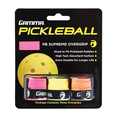 Gamma Pickleball Supreme Overgrip (3x) | Fromuth Racquet Sports