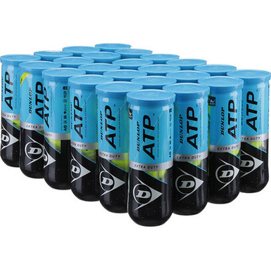 Dunlop ATP Tour Extra Duty Tennis Balls (Case 24x) | Fromuth Racquet Sports