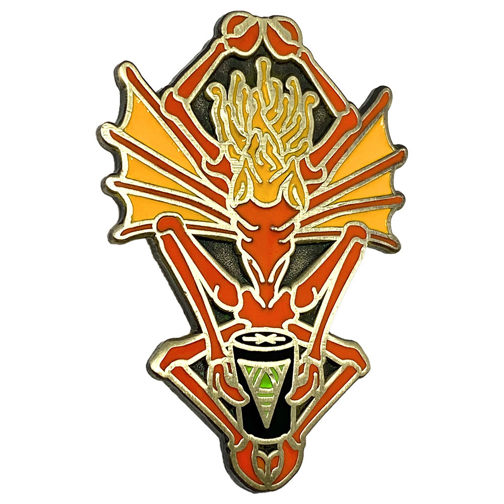 Deluxe Set of 5 Cthulhu Mythos Monster enamel pins - Arkham Bazaar