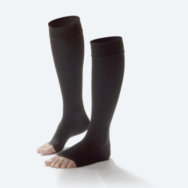 Open Toe Socks - Black - Enovis Rehab Australia