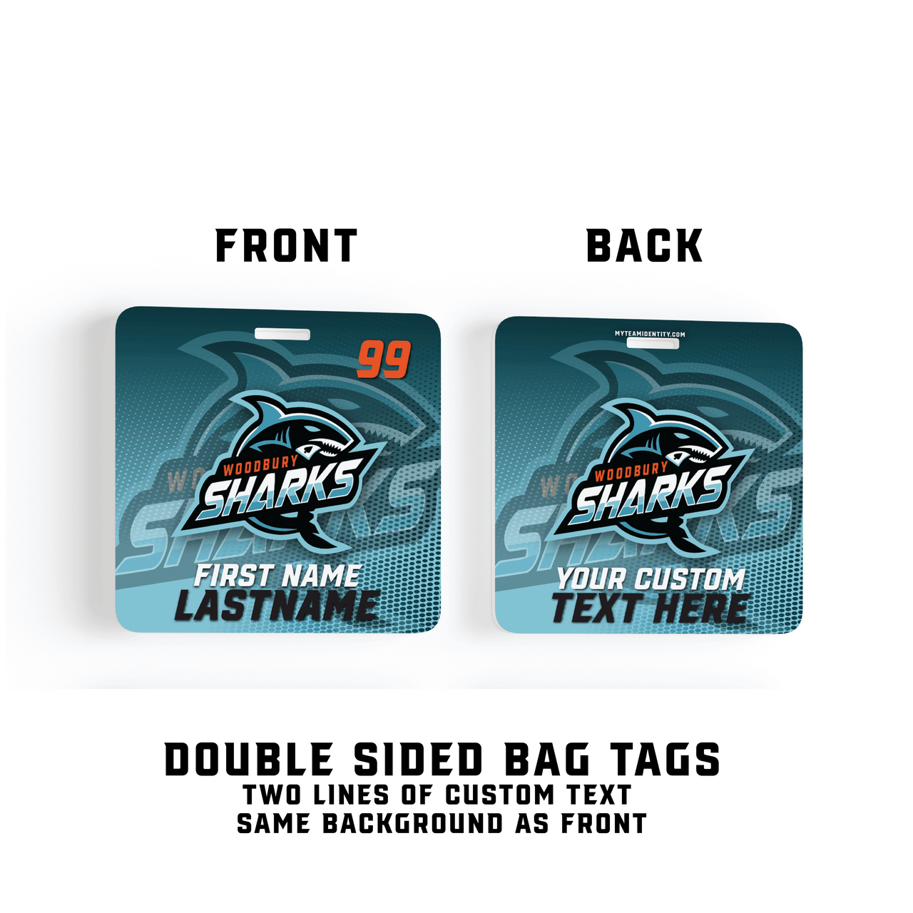 Custom Team & Player Bag Tags