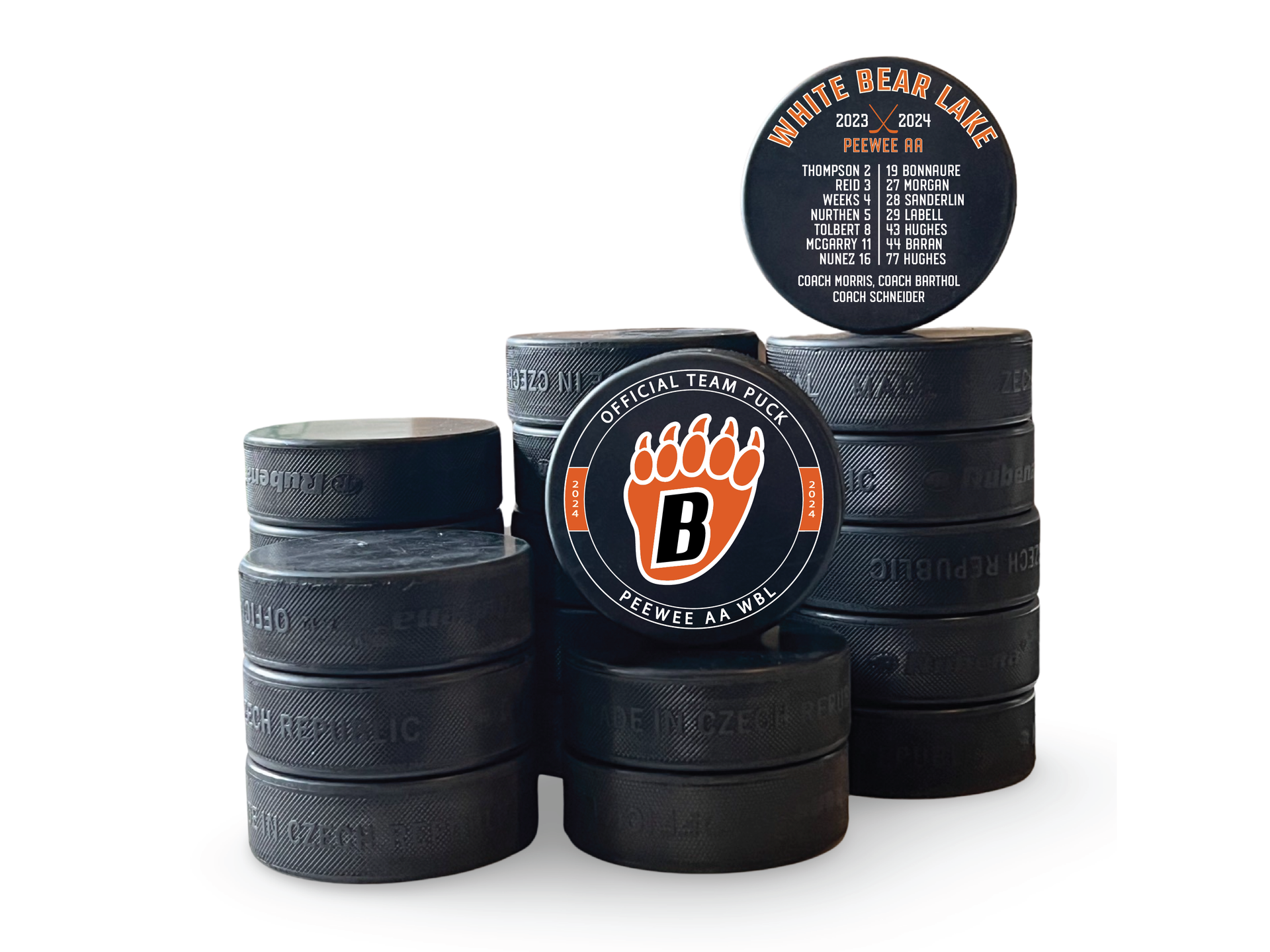 Hockey Pucks | My Team Identity