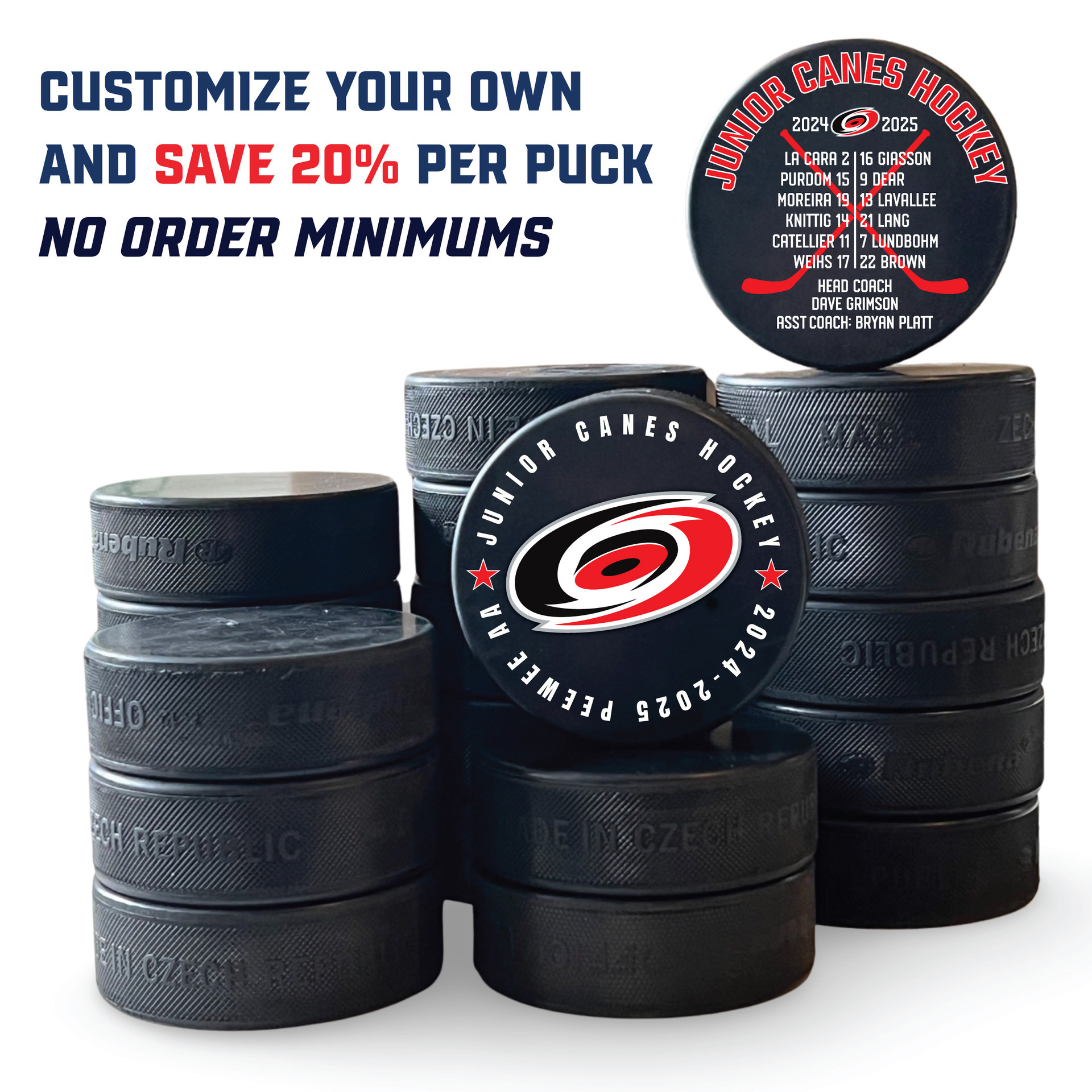 Hockey Pucks | My Team Identity