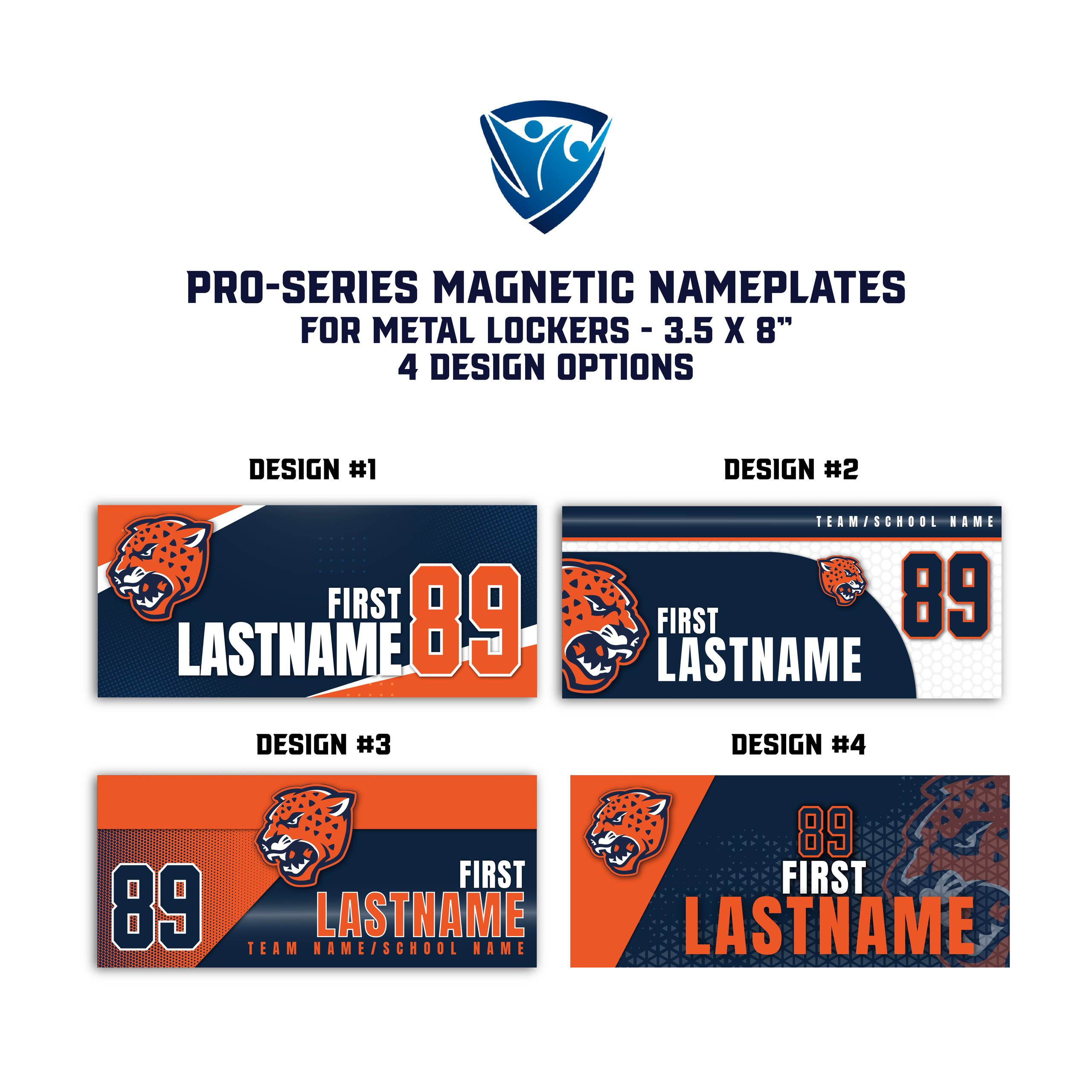 Locker Nameplates | My Team Identity
