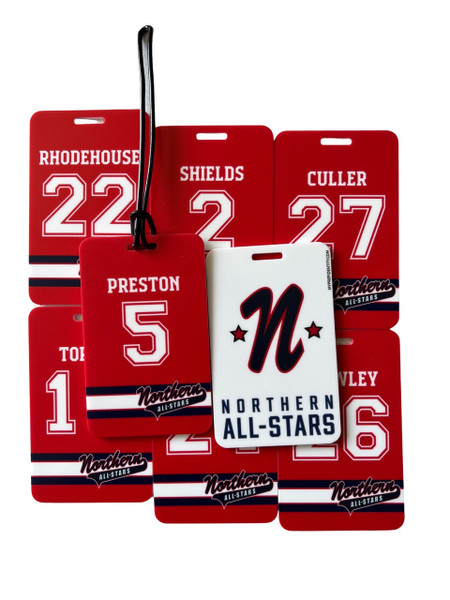 Custom Team & Player Bag Tags