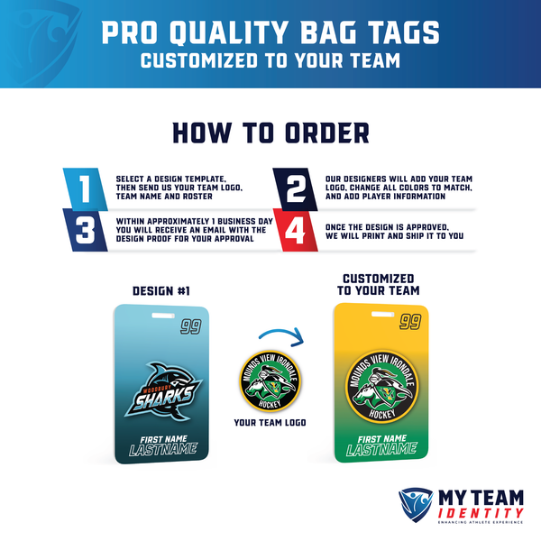 Custom Team & Player Bag Tags