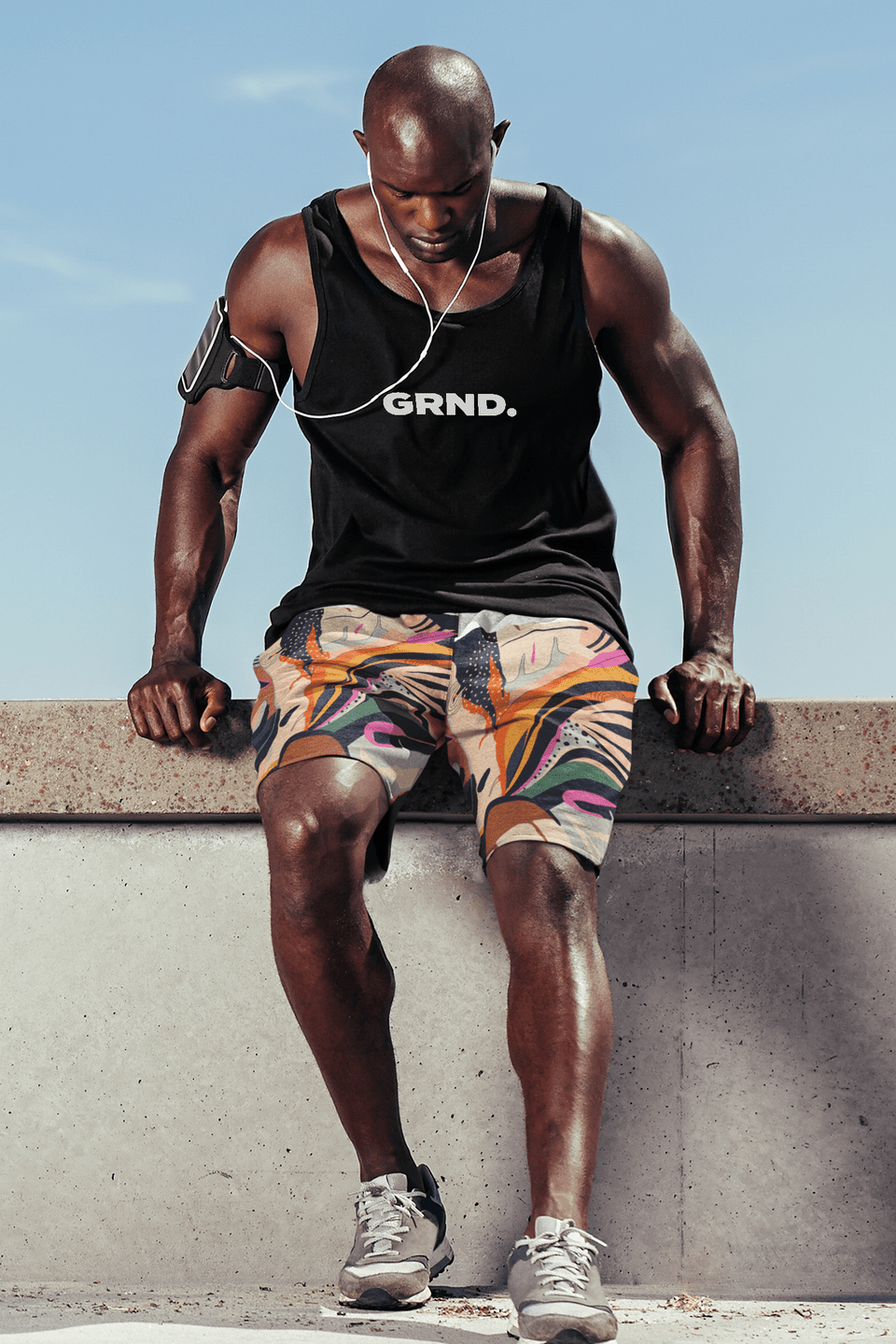 Stylish Mid-Length Swim Shorts