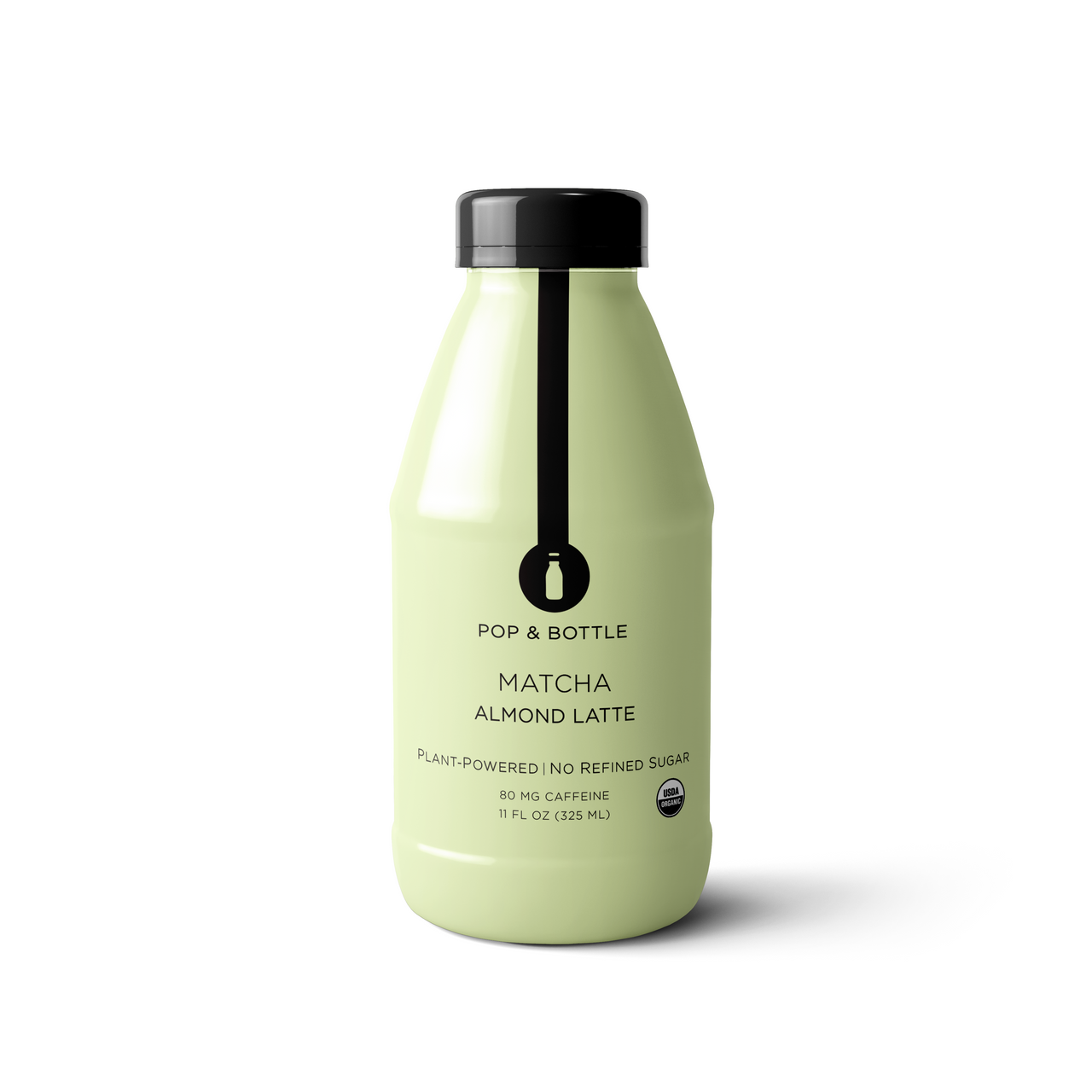 Pop & Bottle Matcha Almond Latte - SFRAW