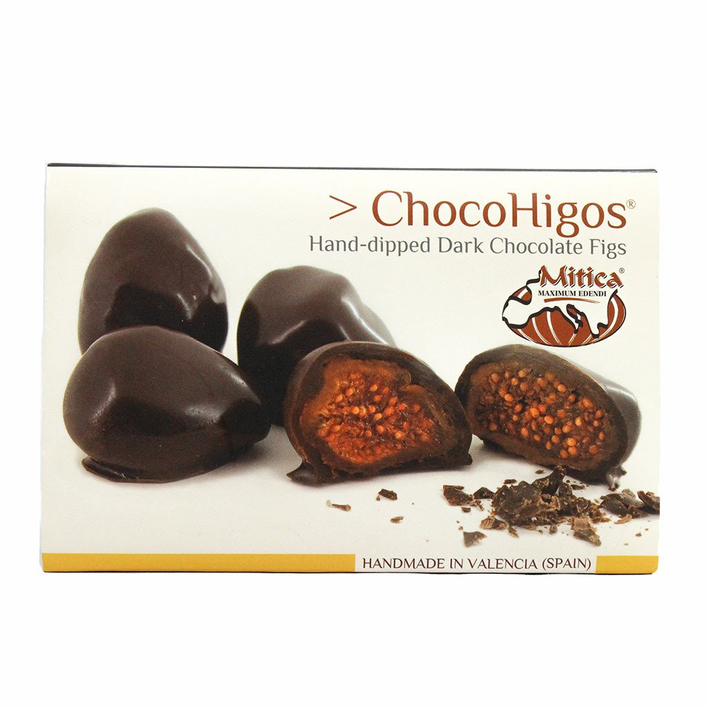 Chocohigos Hand-dipped Dark Chocolate Figs - 5 Pack - SFRAW