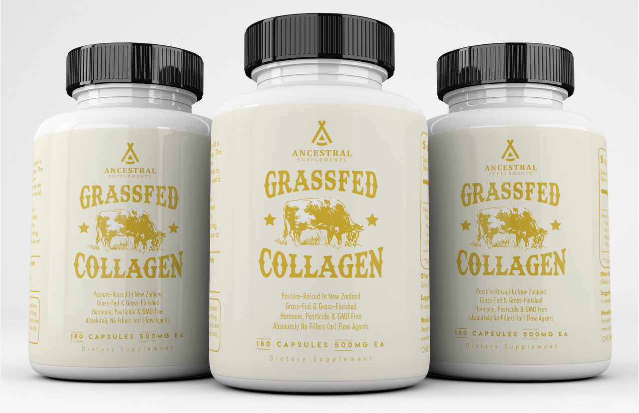Grass Fed "Living" Collagen by Ancestral Supplements - SFRAW