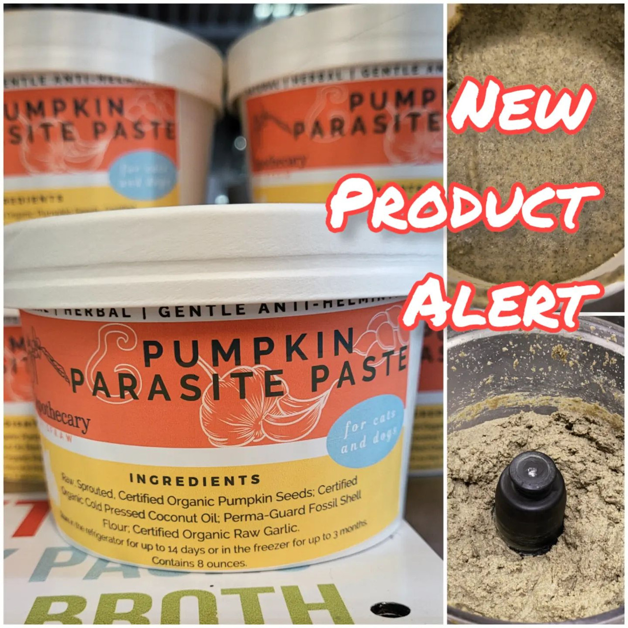 Pumpkin Parasite Paste 8oz - SFRAW