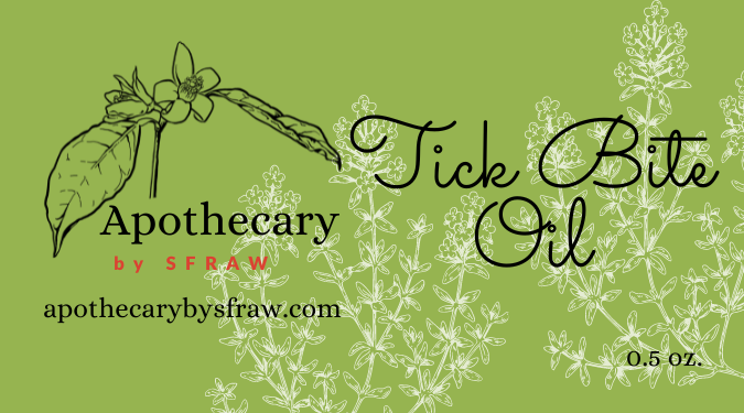 SFR Tick Bite Oil, 0.5 oz dropper - SFRAW