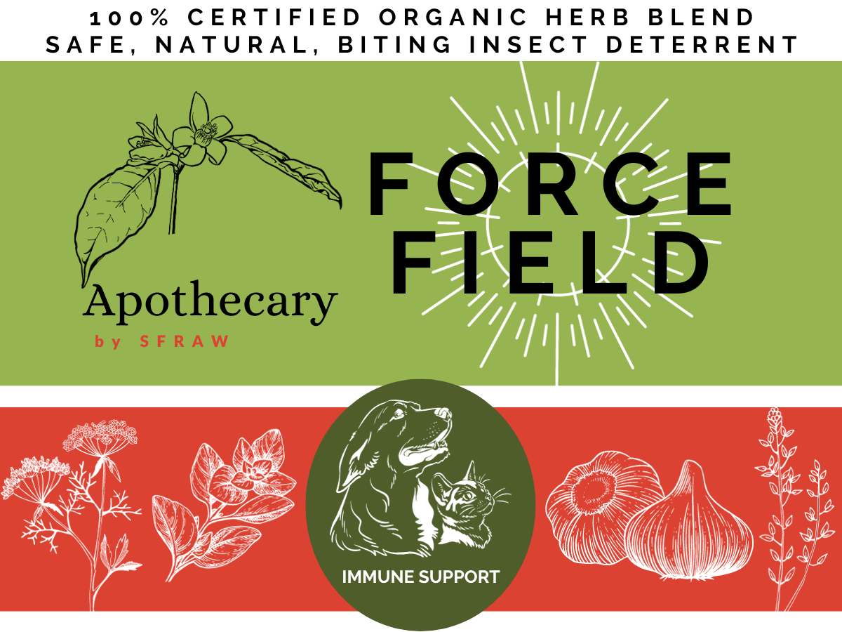 SFR Force Field 500CC glass jar - SFRAW