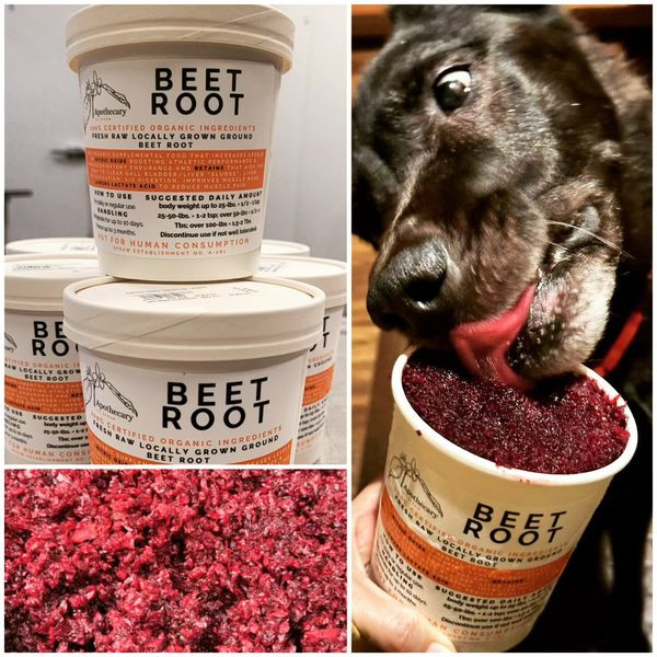 SFRAW Ground Local Organic Fresh Red Beets, PINT - SFRAW