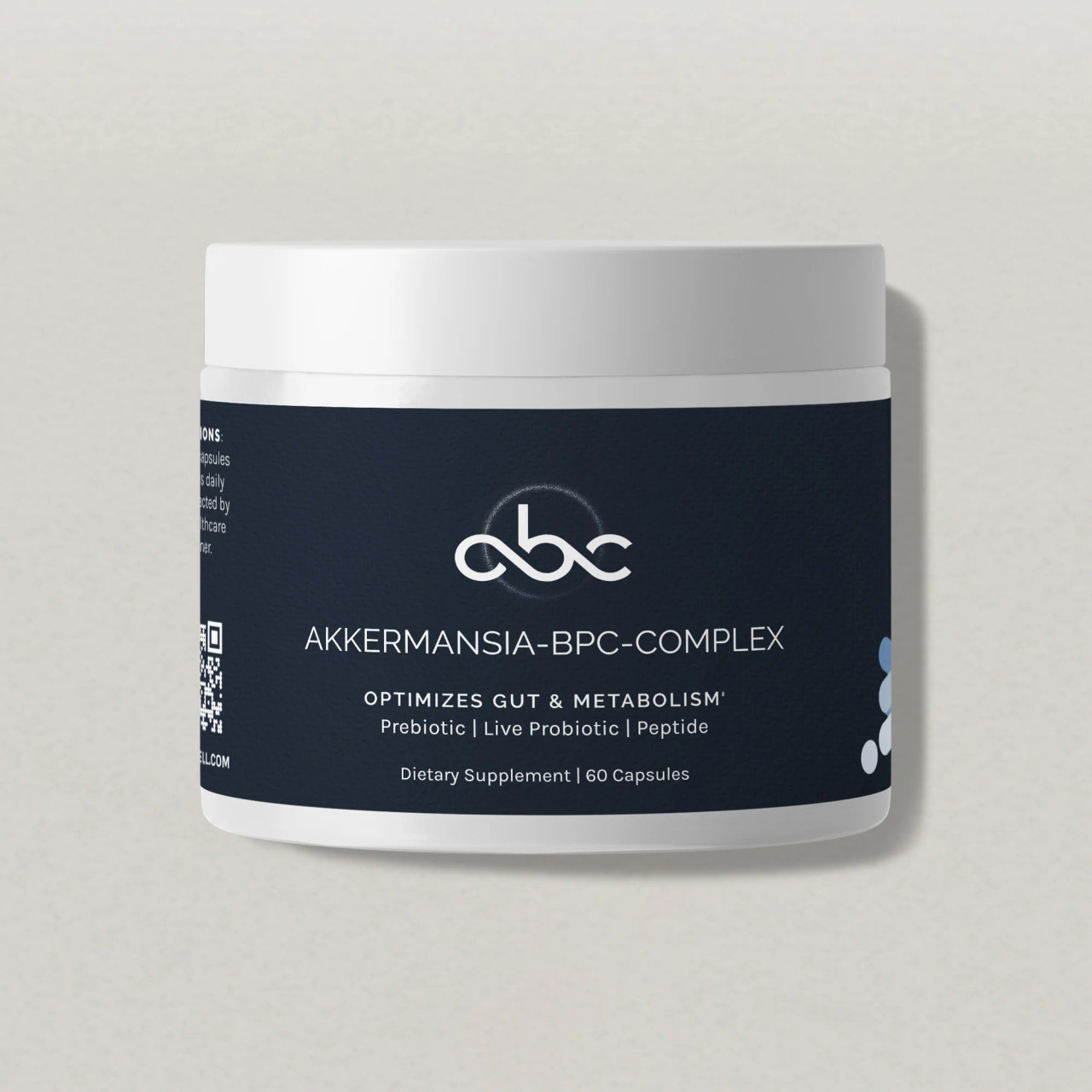 ABC Prebiotic | Live Probiotic | Peptide 60 CAPS - SFRAW