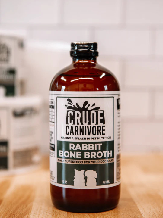 Crude Carnivore Rabbit Broth - SFRAW