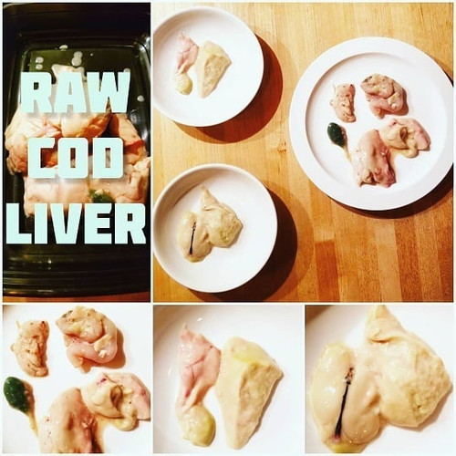 SFRAW Raw Frozen Wild Cod Liver Cubes, Portioned - SFRAW