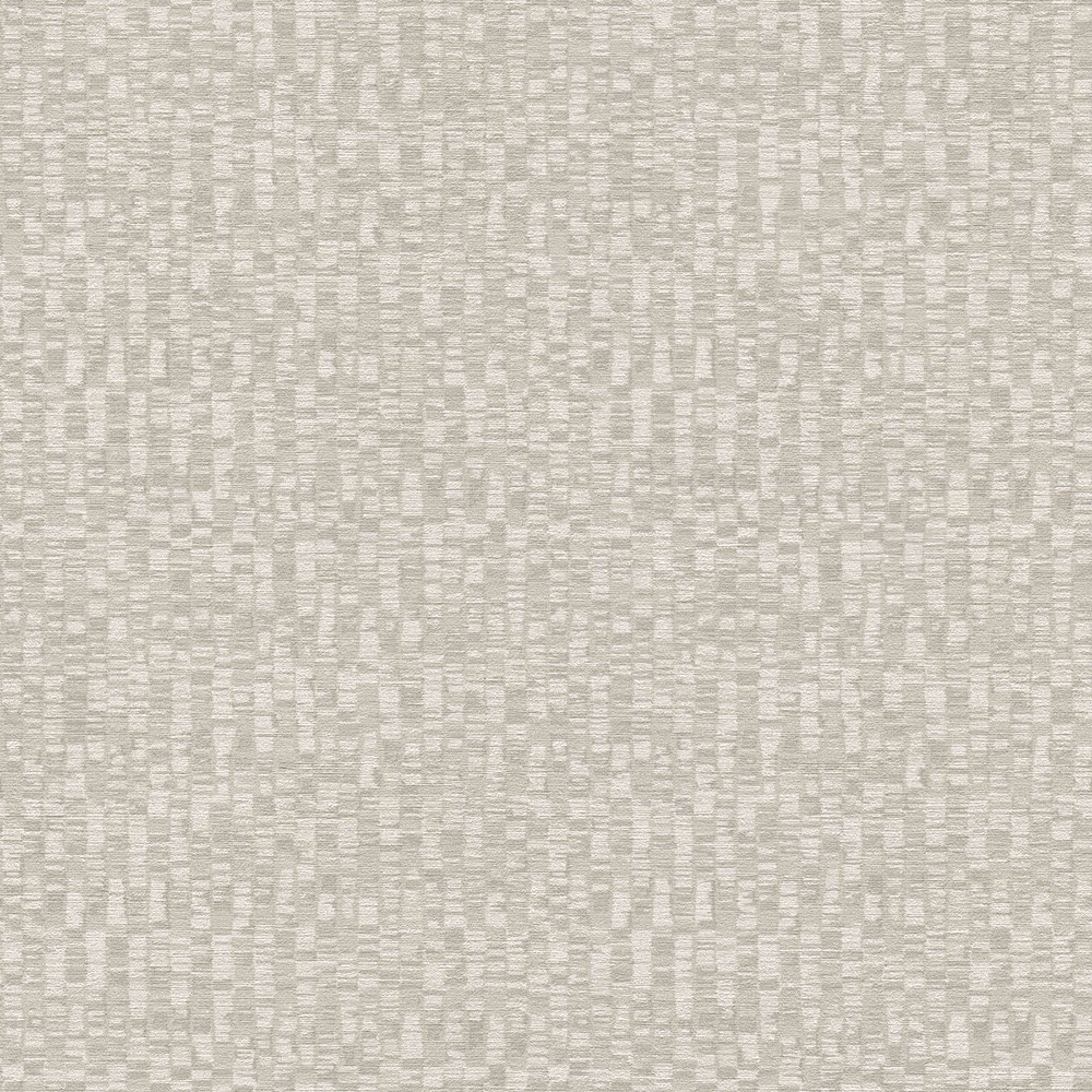 Small Scale Geometric Squares Grey Non Woven Wallpaper | AS Creation