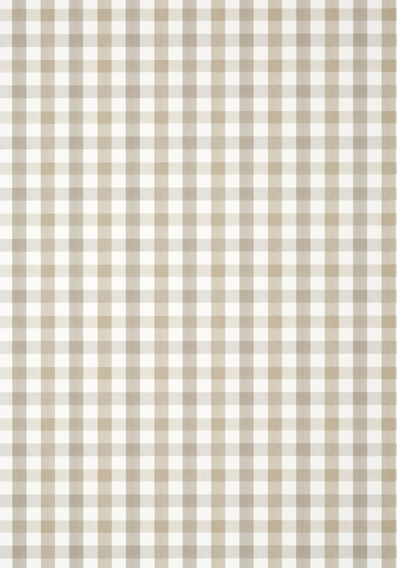 Hamptons Style Checkered Plaid Natural Beige Wallpaper | Anna French ...