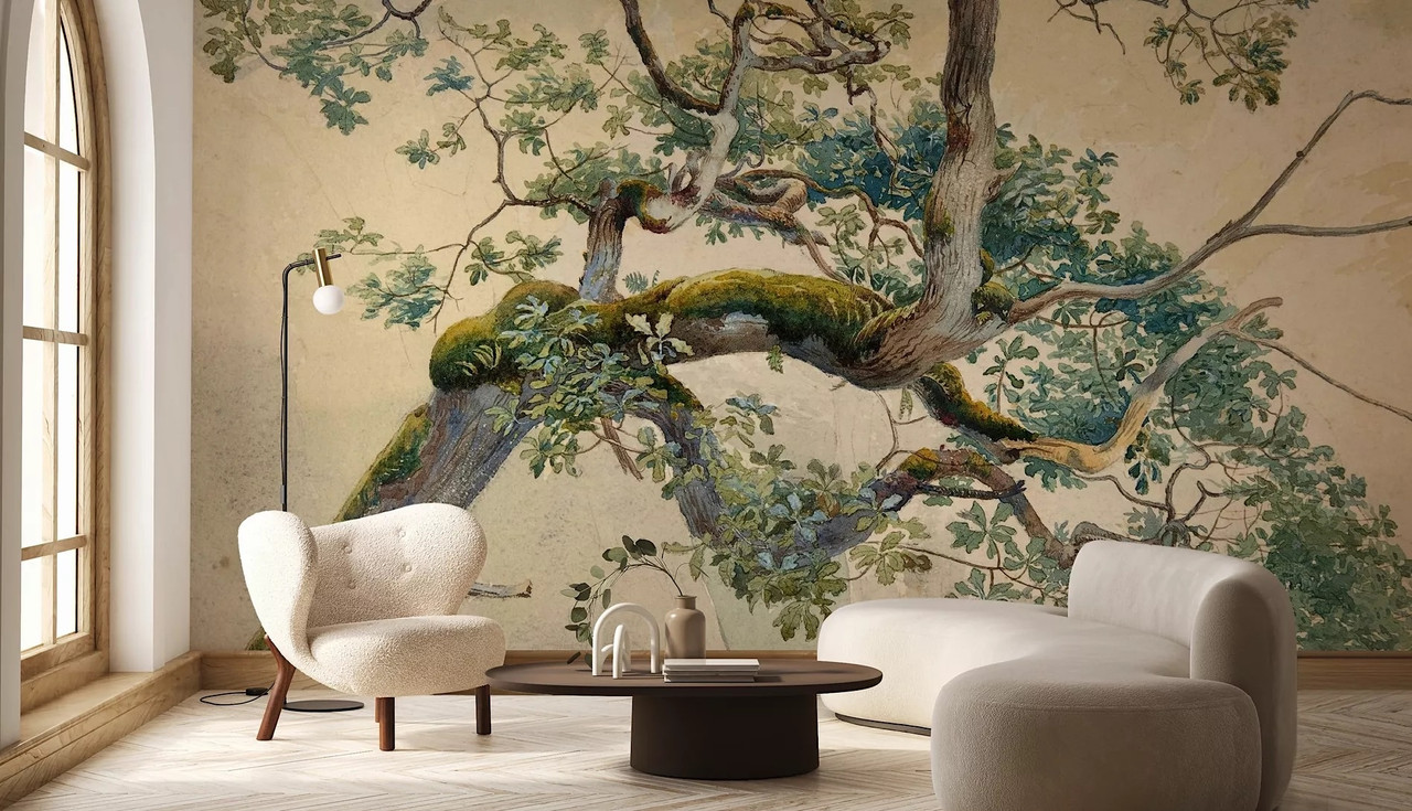 Mural - Tree Branch Art (Per Sqm) - Natty and Polly Wallpaper Australia