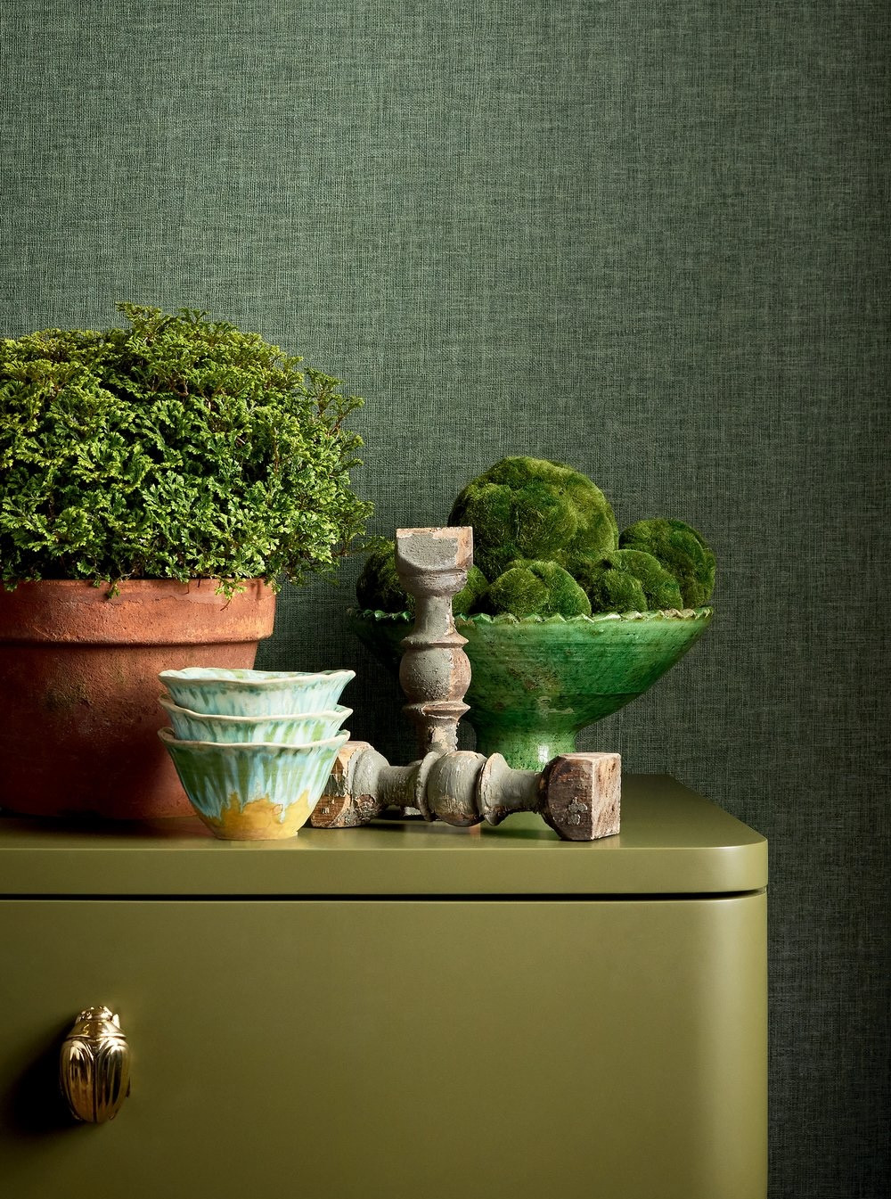 Plain Tactile Weave Natural Linen Effect Ivory Sand Vinyl Wallpaper ...