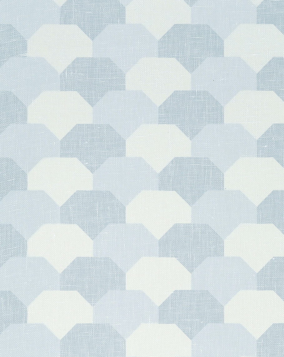 Geometric Octagonal Textured Weave Grasscloth Grey Blue Wallpaper ...