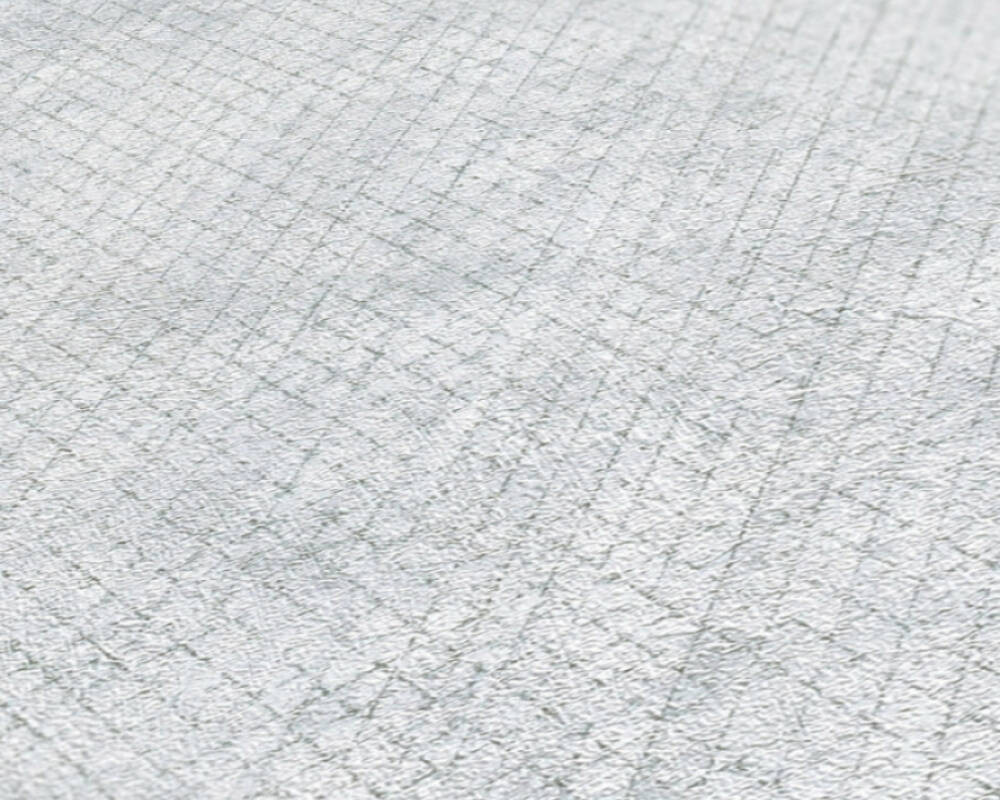 Mini Diamond Grey Metallic Silver Textured Non Woven Vinyl Wallpaper ...