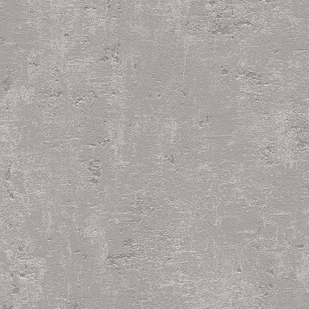 Textured Render Effect Grey Non Woven Wallpaper | AS Creation