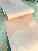 Clover Leaf Soft Serene Watercolour Wallpaper Mural
