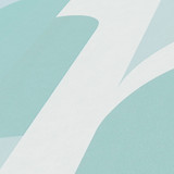 Large Scale Modern Geometric Arches Blue Green Wallpaper | Architects ...