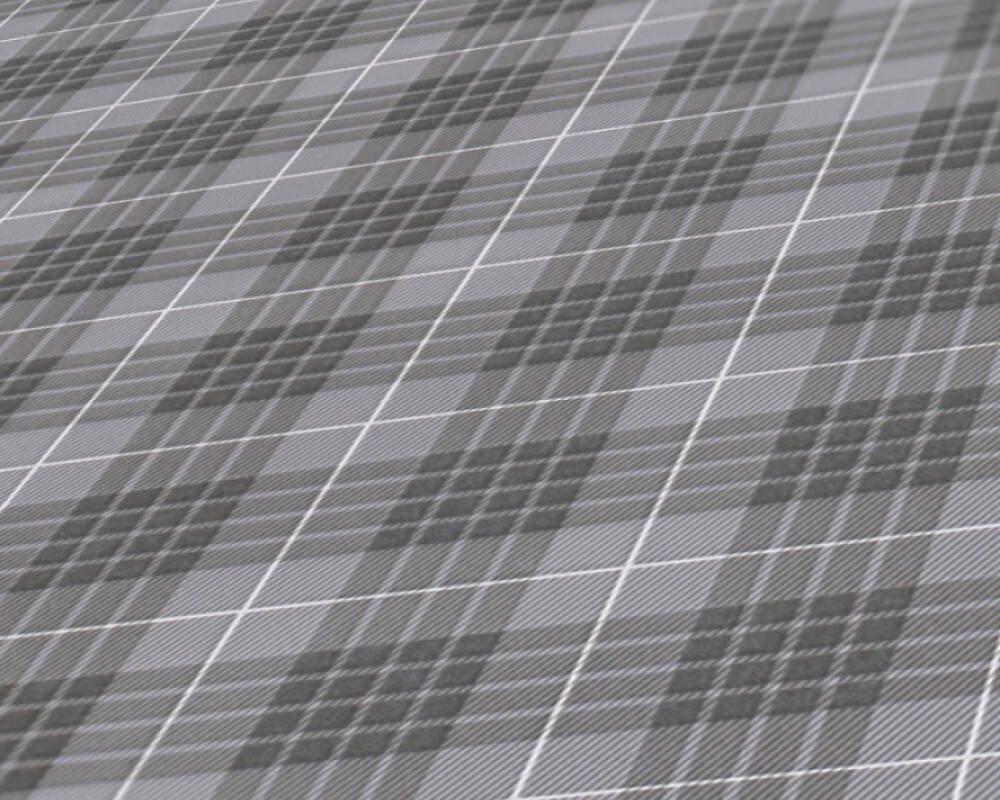 Traditional Checkered Plaid Grey Wallpaper | Architects Paper Tartan ...