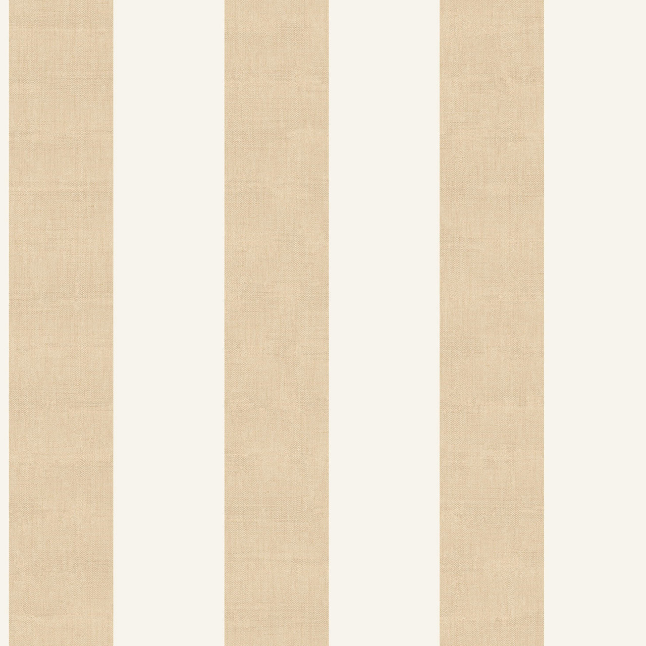 Textured Effect Traditional Striped Natural Beige Vinyl Wallpaper ...