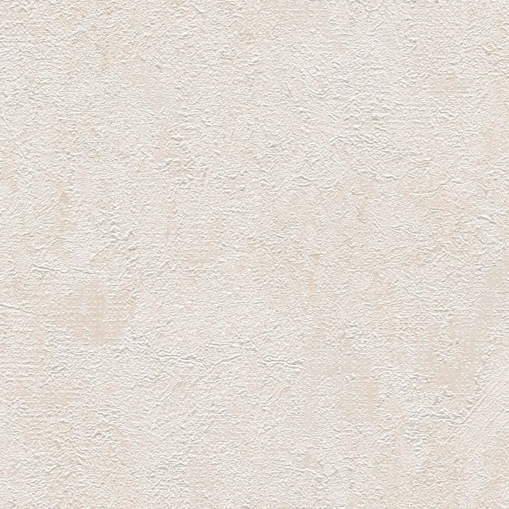 Textured Rendered Concrete Effect Pale Cream Wallpaper | Living Walls ...