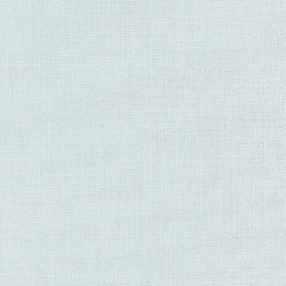 Pearlescent Natural Linen Effect Powder Light Blue Vinyl Wallpaper ...