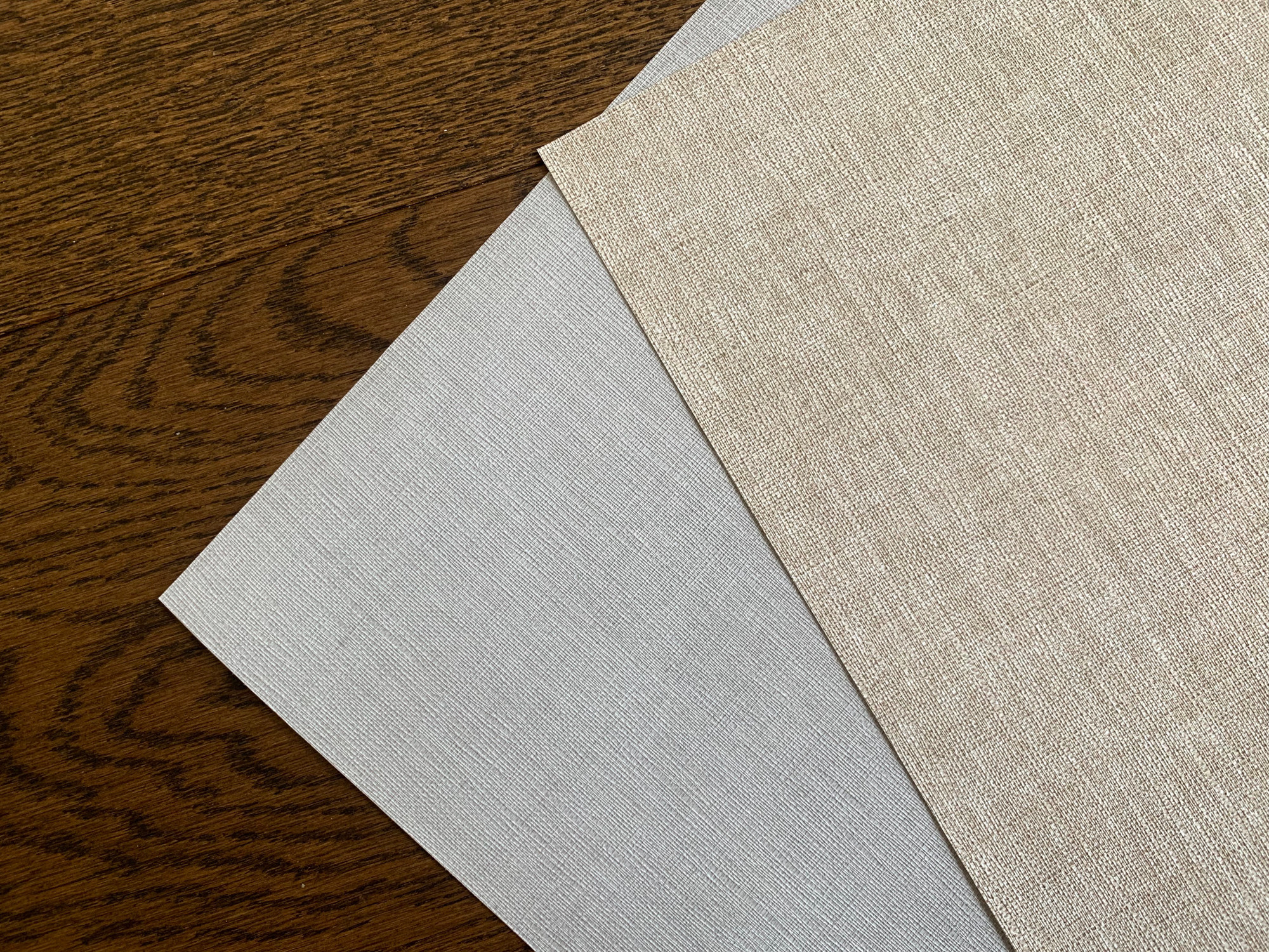 Crema Linen Textured Vinyl Wallpaper Caselio