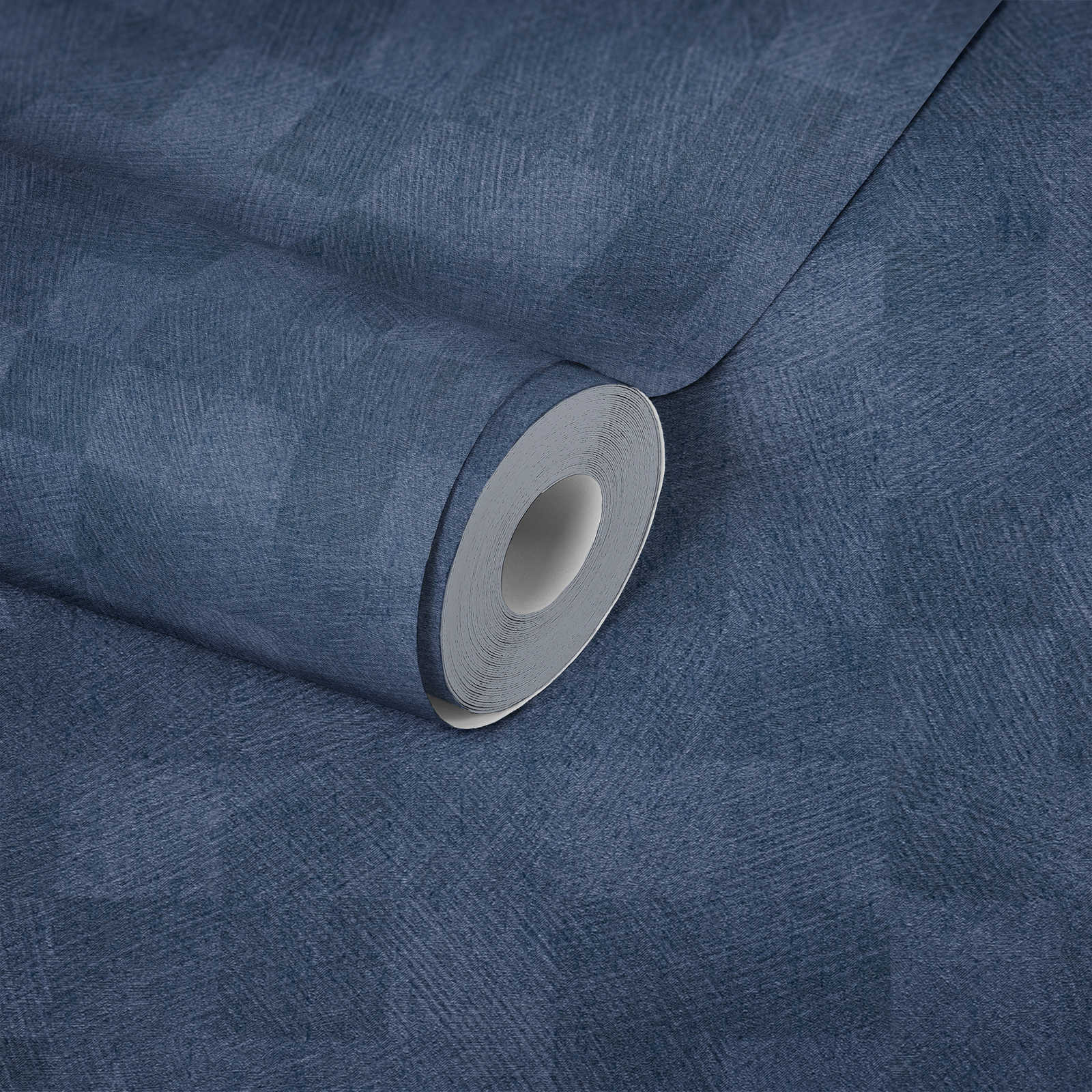 Textured Checkered Navy Dark Blue Vinyl Wallpaper Australia