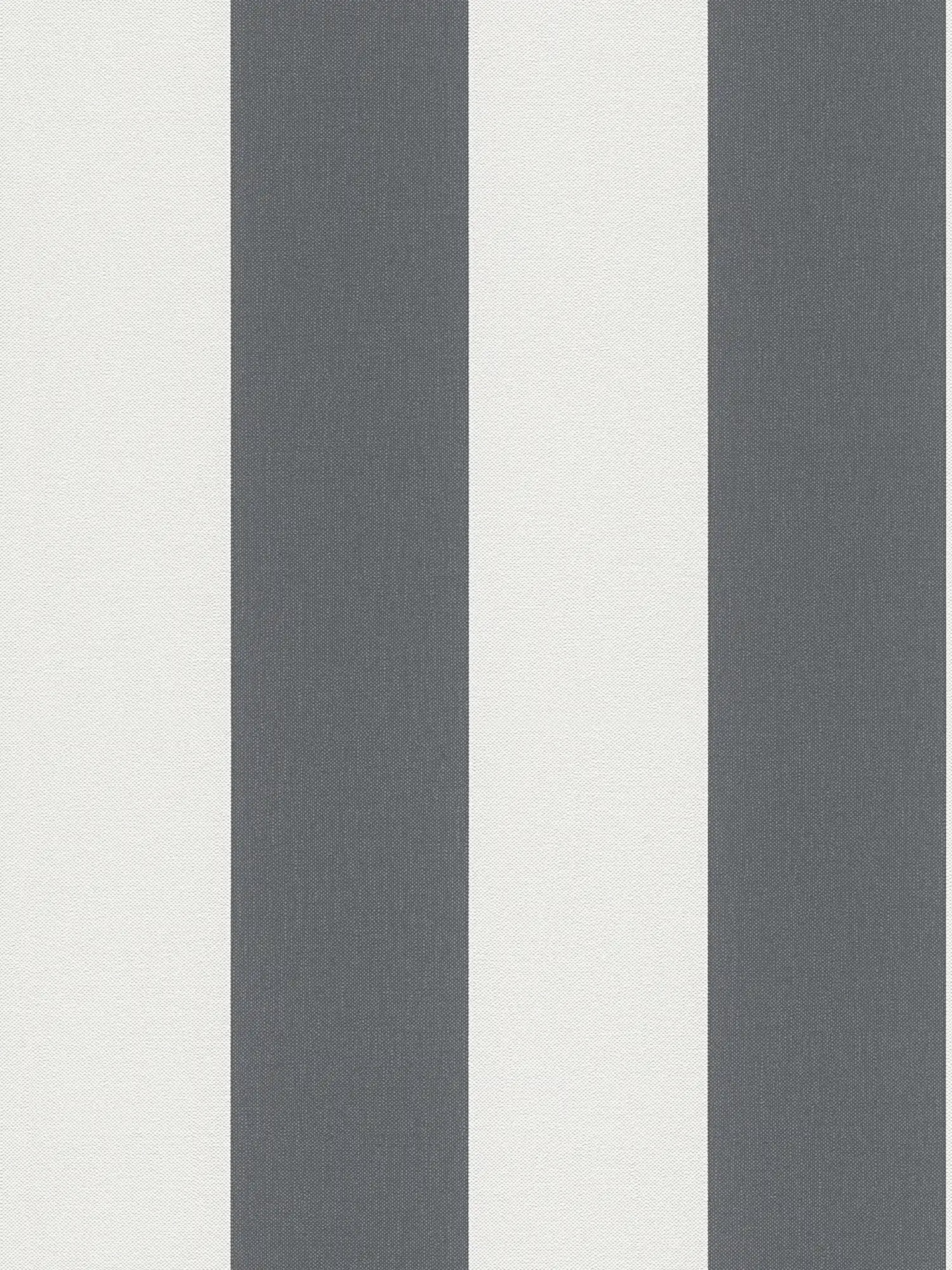 Large Striped Dark Grey Wallpaper | AS Creation Block Stripe